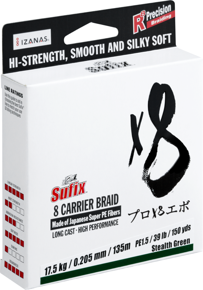 Sufix X8 — Prime Angling